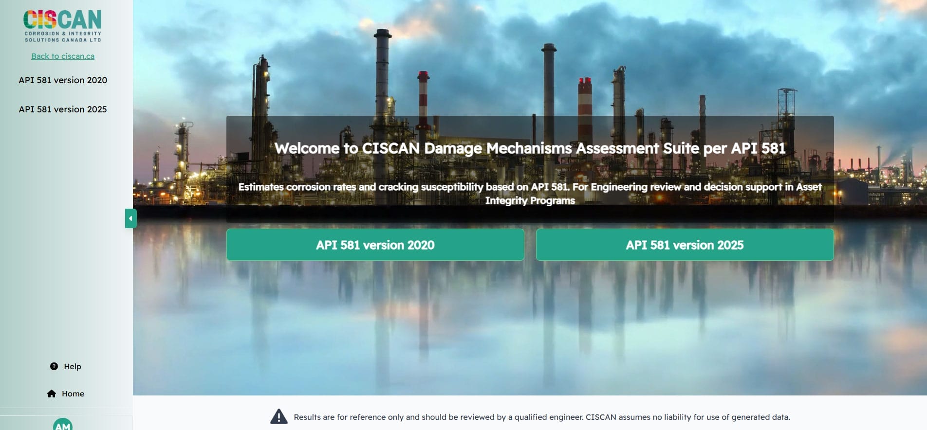 Damage Mechanisms Assessment Suite - Corrosion & Integrity Solutions Canada